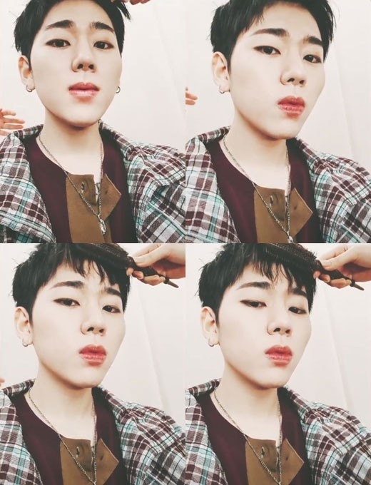 Block B ジコ、スタイリング中のイケメンビジュアルを公開「お元気ですか？」 - Kstyle