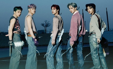 MCND、1stミニアルバム「EARTH AGE」予告イメージを公開…トレンディーな魅力 - Kstyle