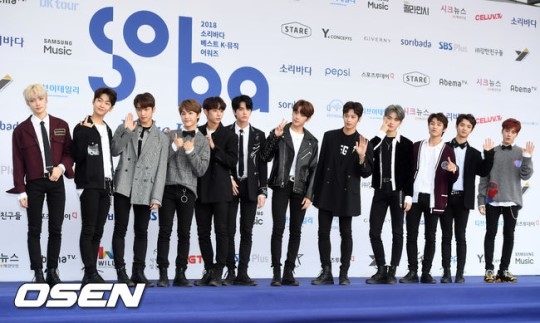 【PHOTO】THE BOYZ「2018 SOBA」ブルーカーペットに登場 - Kstyle