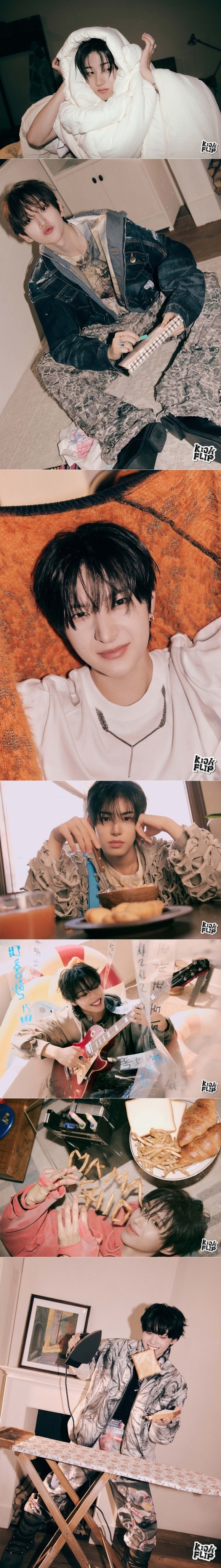 JYPの新ボーイズグループKickFlip、1stミニアルバム「Flip it, Kick it！」のコンセプトフォト第2弾を公開 - Kstyle