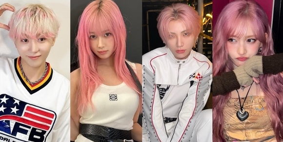SEVENTEEN、aespa、&TEAMも！大流行の「ピンク髪」アイドルまとめ - Kstyle