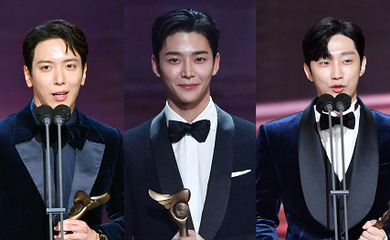 【PHOTO】SF9 ロウン＆チ・ヒョヌ＆イ・イギョンら「2021 KBS演技大賞」レッドカーペットに登場 - Kstyle