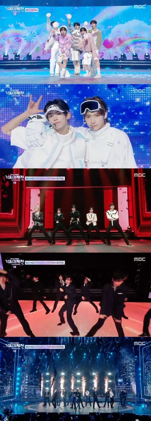 「MBC歌謡大祭典」BOYNEXTDOOR、ZB1ら豪華コラボステージに熱狂！少女時代 ユナは10年間務めたMCを卒業 - Kstyle