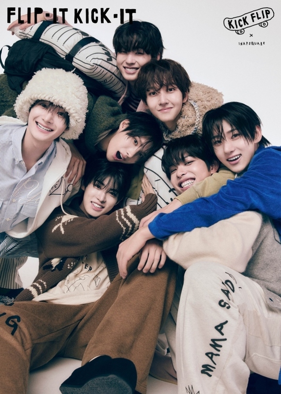 JYPの新ボーイズグループKickFlip、1stミニアルバム「Flip it, Kick it!」のコンセプトフォト第3弾を公開 - Kstyle