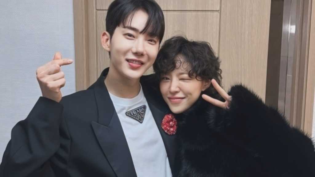 2AM チョグォン＆Brown Eyed Girls ガイン、仲睦まじいツーショットを公開 - Kstyle