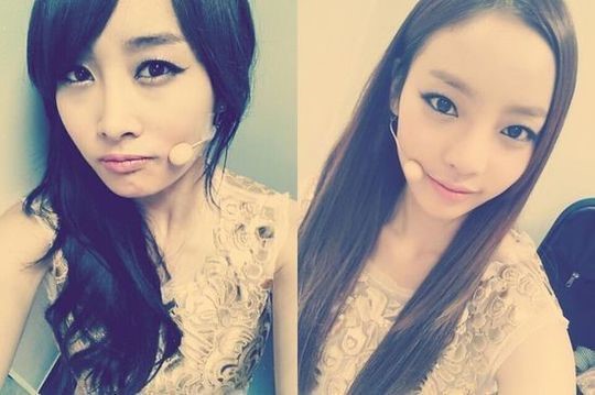 KARAのニコル＆ハラ、同じコンセプトのセルフショット公開“友情をアピール” - Kstyle