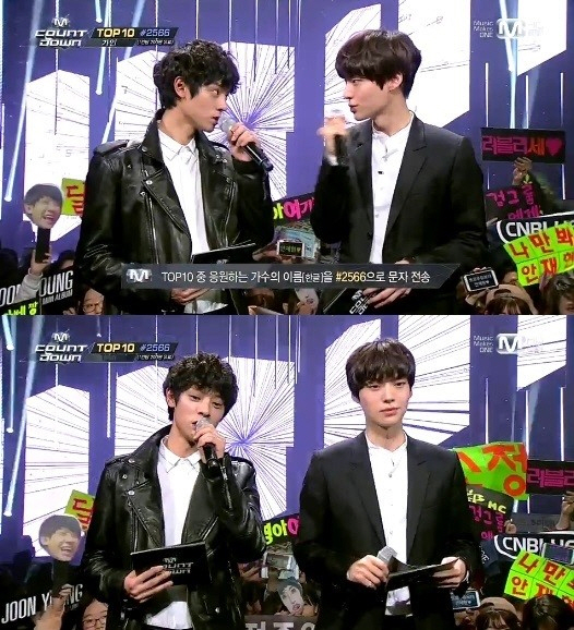 チョン・ジュニョン＆アン・ジェヒョン「M COUNTDOWN」MCデビュー！“隠せない緊張感” - Kstyle