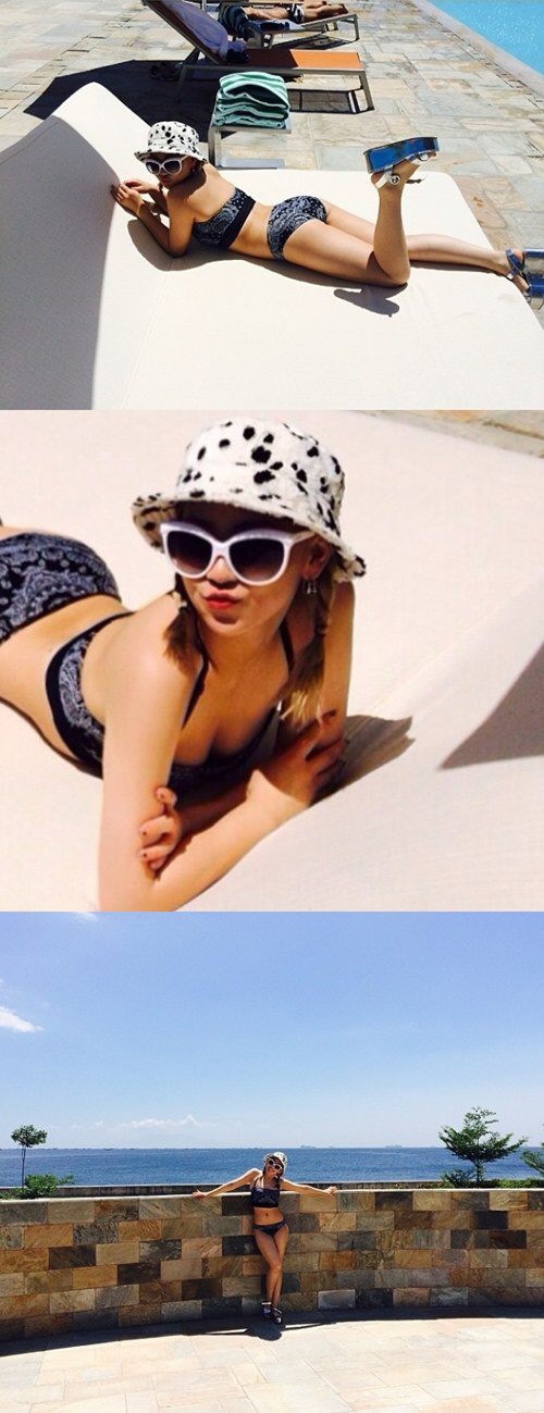 2NE1のCL、大胆なビキニ姿を公開…ボリューム感のあるボディライン - Kstyle