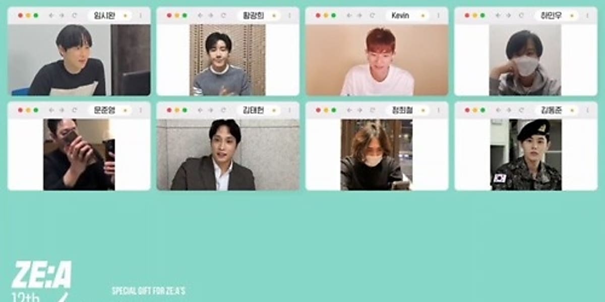 ZE:A、デビュー12周年をお祝い！ジュンヨンのファンミーティングでメンバー集結“いつかみんなで会えるだろう”（動画あり） - Kstyle
