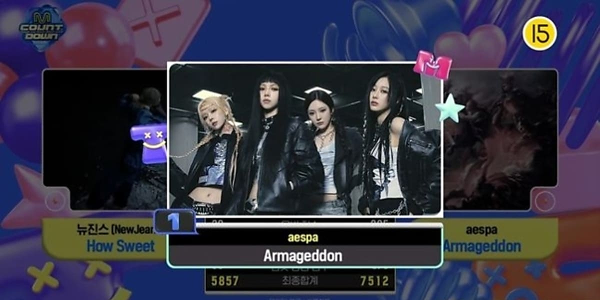 aespa「M COUNTDOWN」で4週連続1位に！BABYMONSTERは「LIKE THAT」を披露 - Kstyle