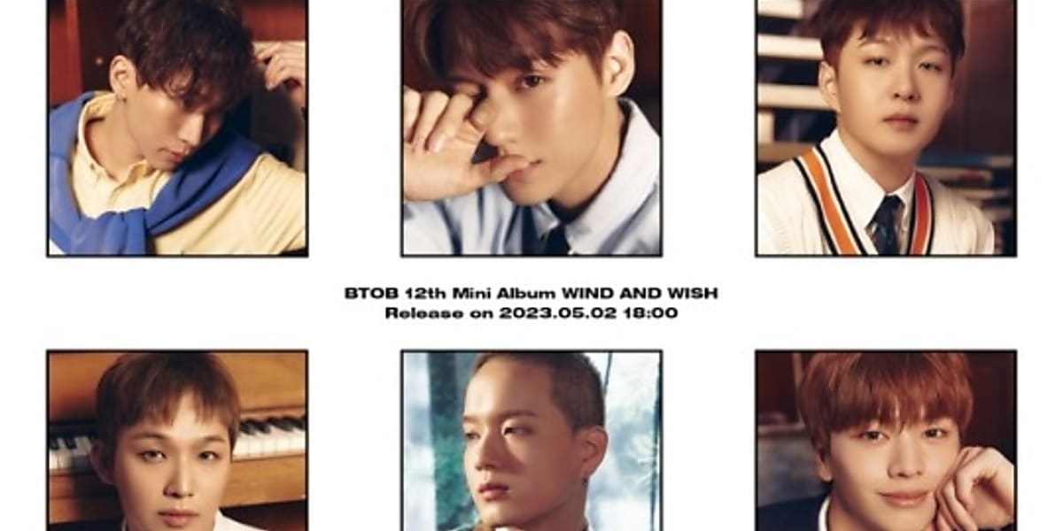BTOB、12thミニアルバム「WIND AND WISH」コンセプトイメージ第1弾を公開…穏やかな雰囲気 - Kstyle