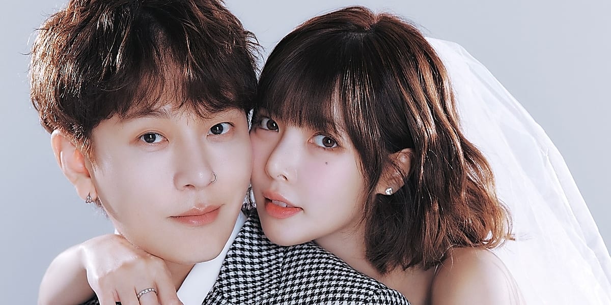 キム・ヒョナ＆元Highlight ヨン・ジュンヒョン、結婚控えウエディンググラビアを公開！甘いキス＆愛犬の姿も - Kstyle