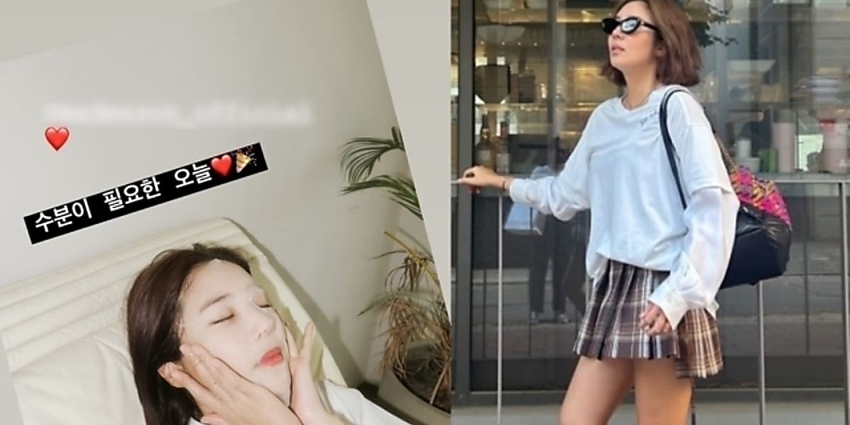 ソン・ダムビ、すっぴんでも抜群の美しさ「水分が必要な今日」 - Kstyle