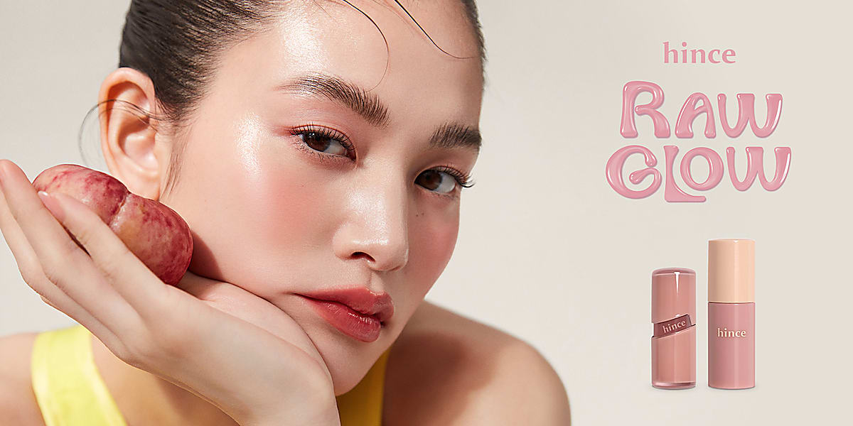 韓国コスメ「hince」から夏を彩る「RAW GLOW Collection」が登場！4月1日より発売 - Kstyle