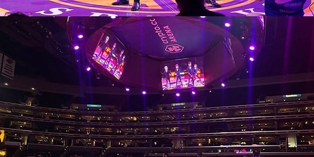 AB6IX、K-POPアーティストとして初！米WNBAのハーフタイム公演に登場…パワフルなステージで観衆を魅了 - Kstyle