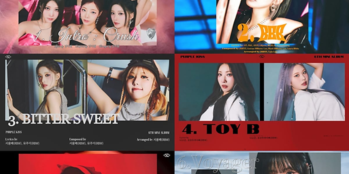 PURPLE KISS、6thミニアルバム「BXX」ハイライトメドレーを公開 - Kstyle