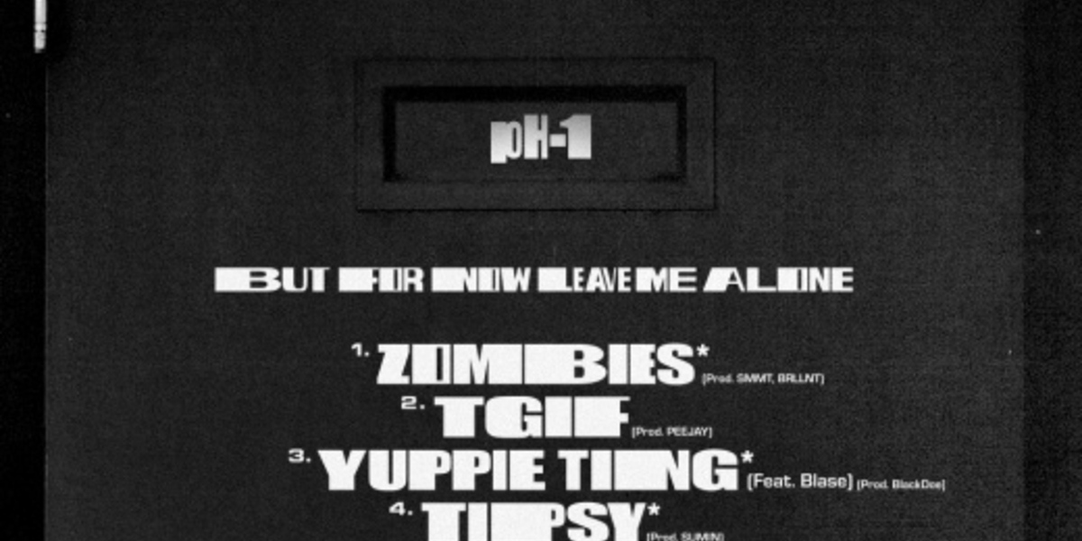 pH-1、ニューアルバム「BUT FOR NOW LEAVE ME ALONE」トラックリストを公開…トリプルタイトル曲に注目 - Kstyle