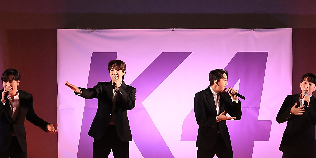 K4、ショーケースライブを開催！中島美嘉の名曲「雪の華」のカバーを初披露 - Kstyle