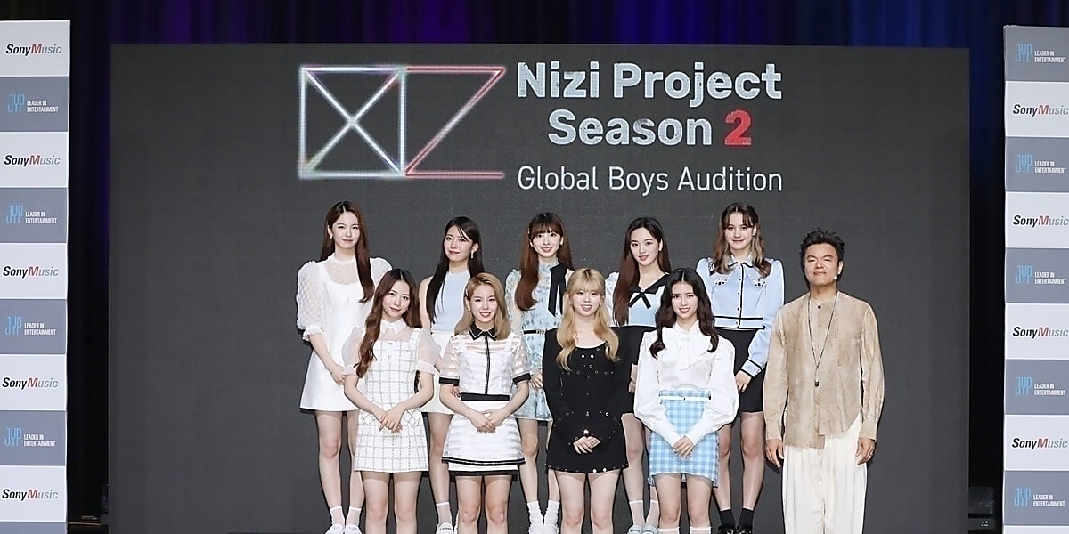 男性版“NiziU”の誕生へ！「Nizi Project Season 2」ついに始動…記者会見にJ.Y. Park、NiziUが登場 - Kstyle