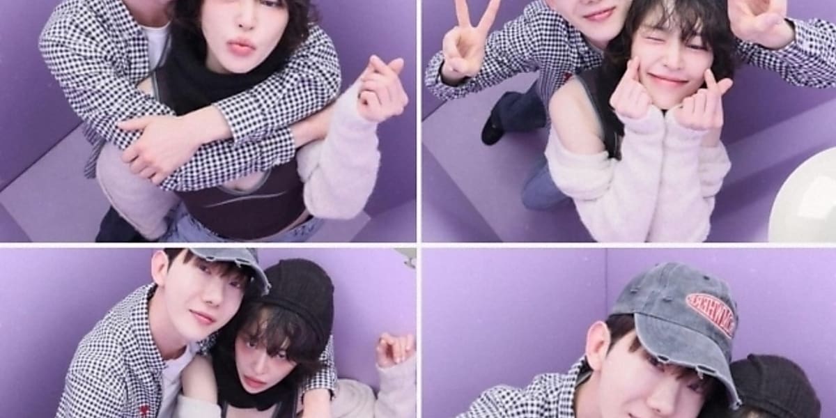 2AM チョグォン＆Brown Eyed Girls ガイン、超密着ハグショット！“アダムカップル”の再会が話題 - Kstyle