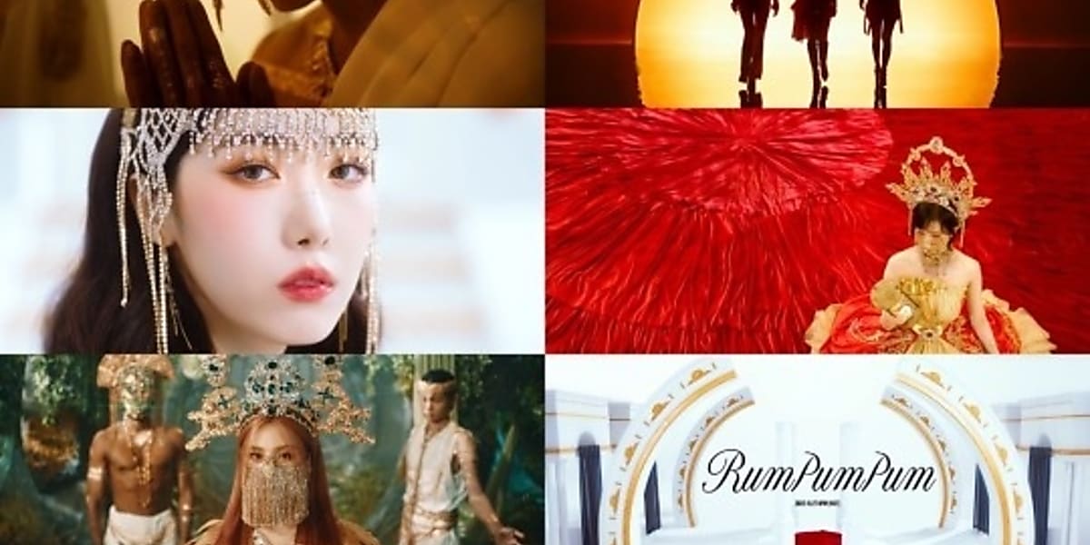 VIVIZ、新曲「Rum Rum Pum」コンセプトトレーラー映像を公開…黄金色の女神に変身 - Kstyle