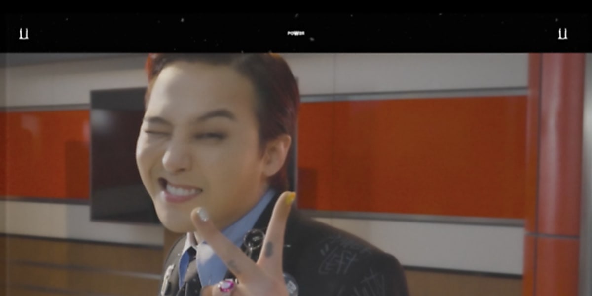 BIGBANGのG-DRAGON、新曲「POWER」MVビハインド映像公開…発言も話題に“まだ良い曲が多い” - Kstyle
