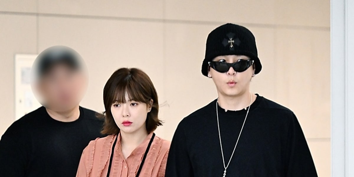 【PHOTO】キム・ヒョナ＆元Highlight ヨン・ジュンヒョン、海外スケジュールを終えて香港から帰国（動画あり） - Kstyle