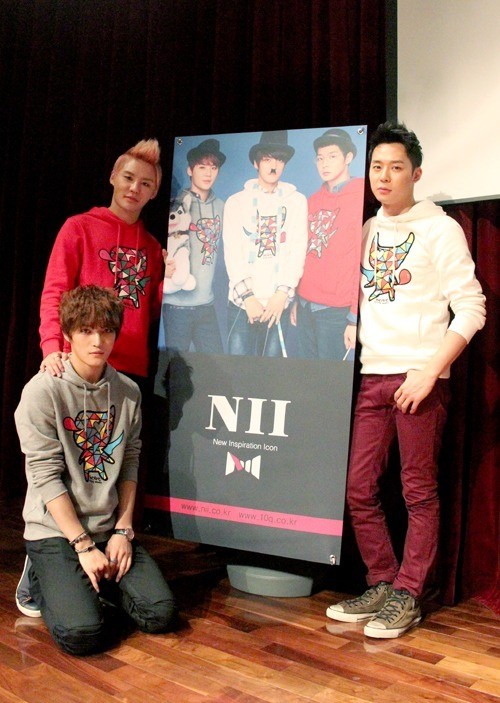 JYJ、ファッションブランド「NII」とファンミーティング開催 - Kstyle
