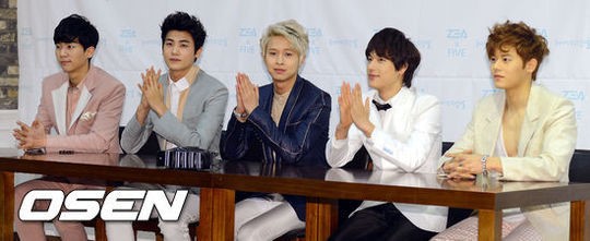 ZE:A FIVE「1位になりたいという欲は捨てた。楽しみたい」 - Kstyle