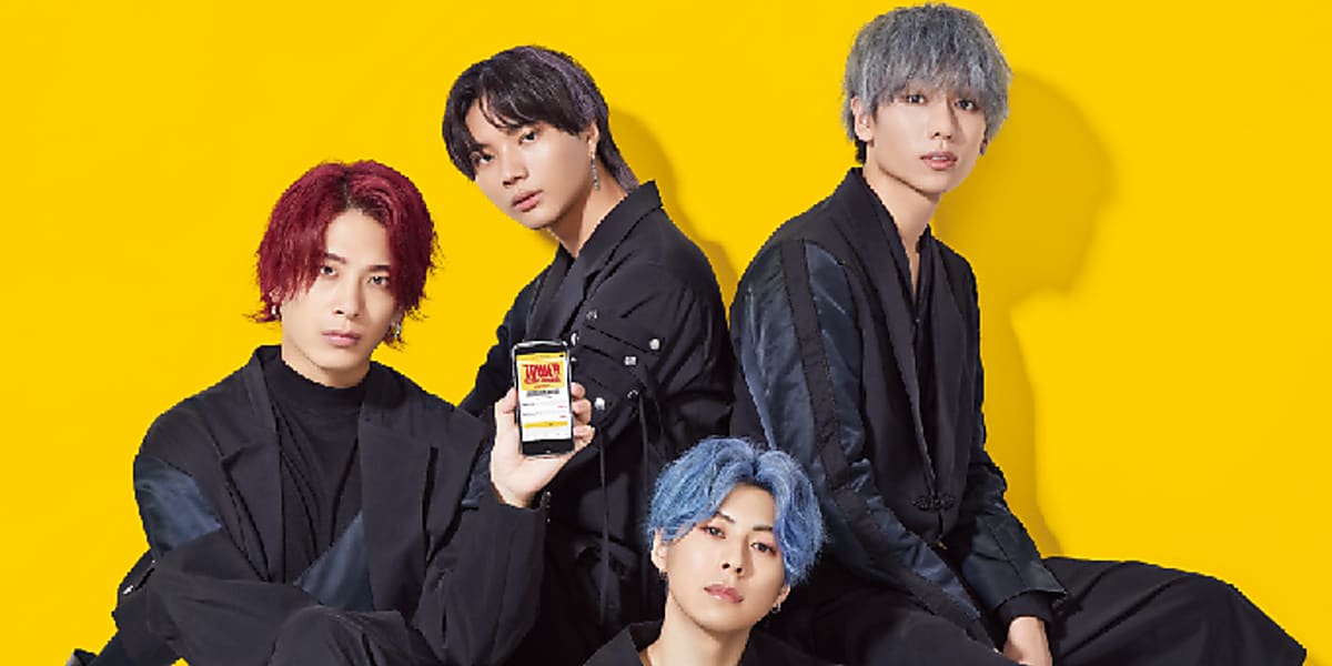「PRODUCE 101 JAPAN」出演の4人組OWV、男性アーティスト初！タワーレコードメンバーズ撮り下ろしポスターに登場 - Kstyle