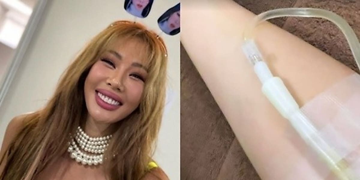 Jessi、点滴中の近況ショット？投稿にファンたちからは心配の声 - Kstyle