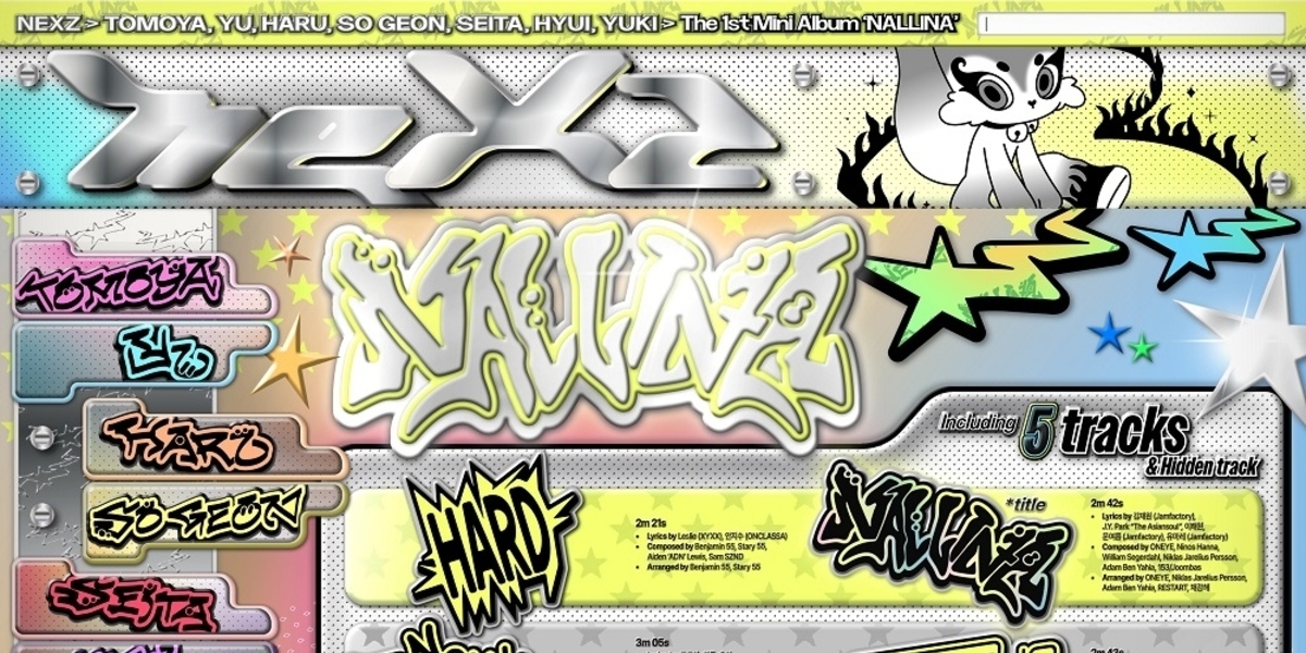 NEXZ、韓国1stミニアルバム「NALLINA」トラックリスト＆配信用ジャケット写真が解禁！ - Kstyle