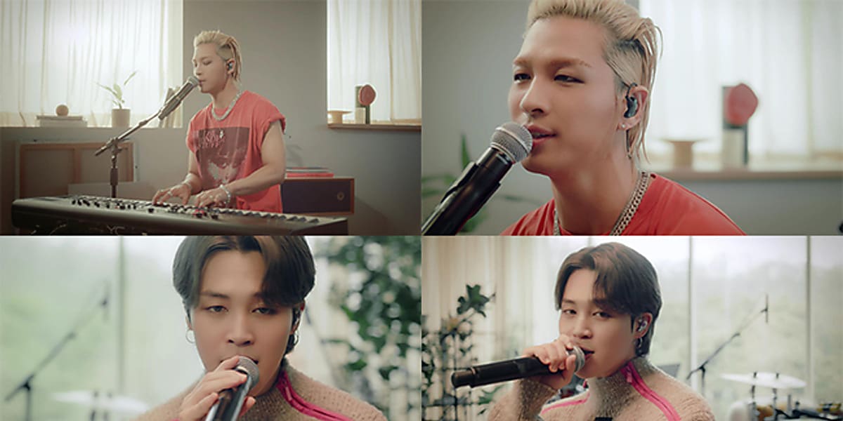 BIGBANGのSOL＆BTS（防弾少年団） ジミン、コラボ曲「VIBE」ライブ映像を公開…甘い歌声でファンを魅了 - Kstyle