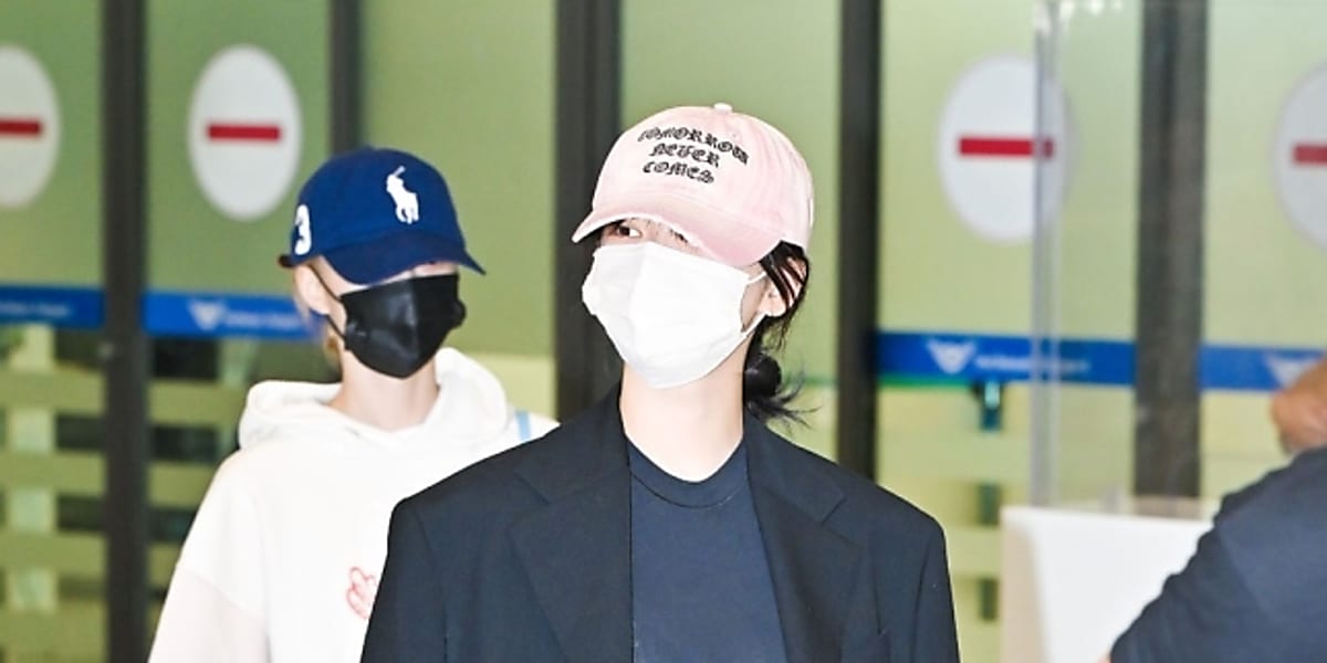 【PHOTO】aespaのKARINA、WINTER、NINGNING「2024 TMA」を終えて日本から韓国に到着 - Kstyle