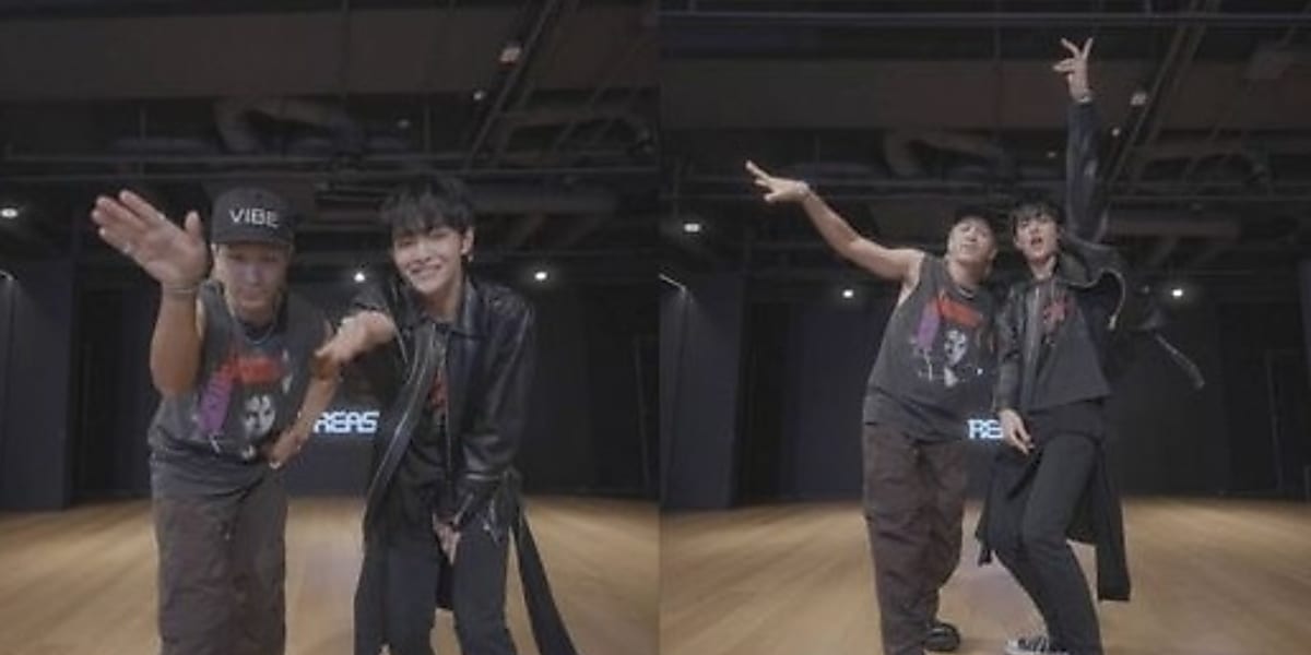 TREASURE ジフン、先輩BIGBANGのSOLと「VIBE」ダンスチャレンジに挑戦“幼少時代からのロールモデル” - Kstyle