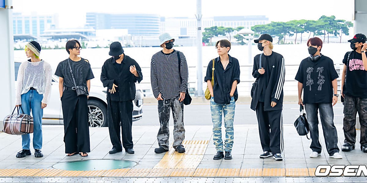 【PHOTO】ATEEZ、アジアツアーのため台湾へ出国…カジュアルなファッション - Kstyle