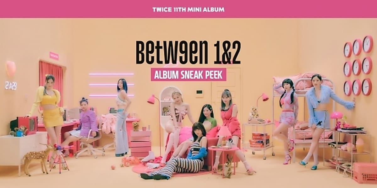 TWICE、11thミニアルバム「BETWEEN 1＆2」ハイライトメドレーを公開…多彩な7曲を収録 - Kstyle