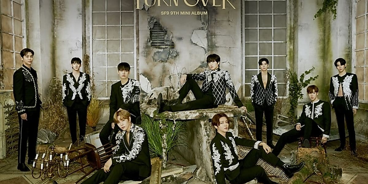 SF9、9thミニアルバム「TURN OVER」9バージョンのジャケット写真を公開…セクシーな衣装に注目 - Kstyle