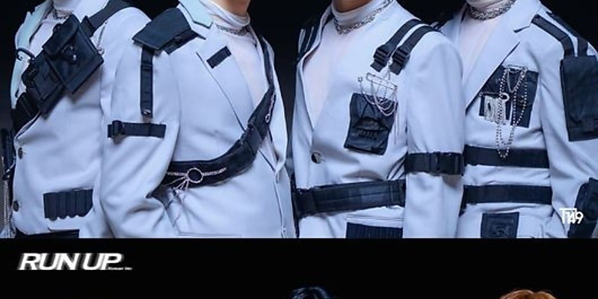 T1419、新曲「Run up」予告イメージを公開…カリスマ性溢れる制服姿 - Kstyle