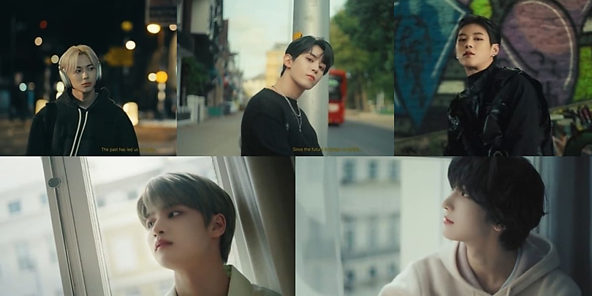 CUBEの新人グループNOWADAYS、5人のビジュアルを初公開！ロンドンで撮影された予告映像が解禁 - Kstyle