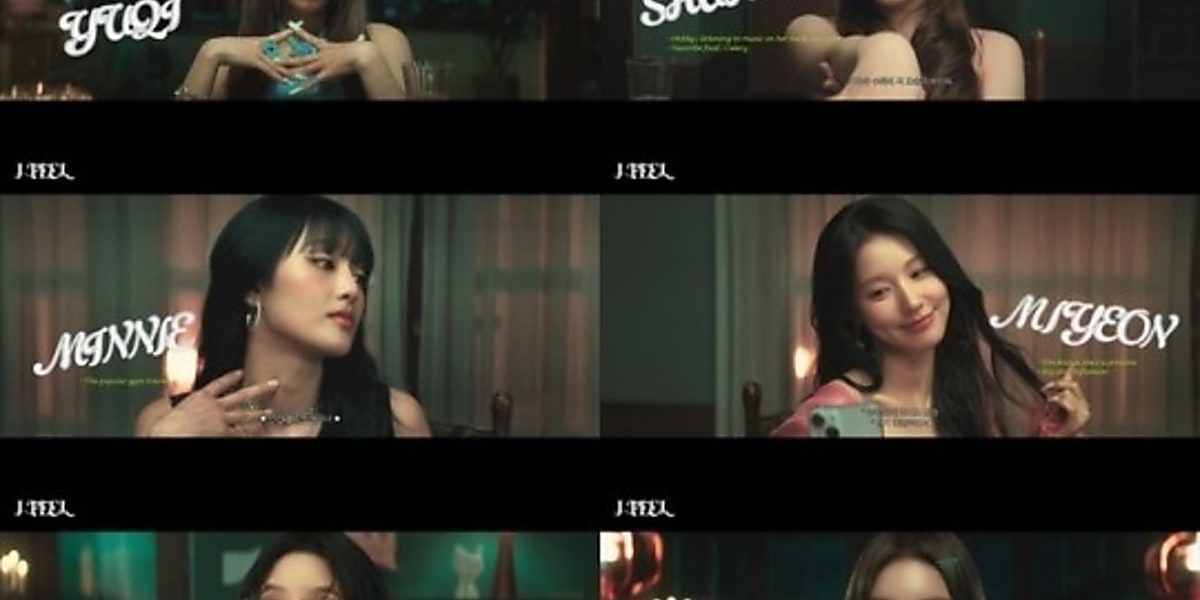 (G)I-DLE、6thミニアルバム「I feel」キャラクター紹介映像を公開…ハイティーン映画の雰囲気 - Kstyle