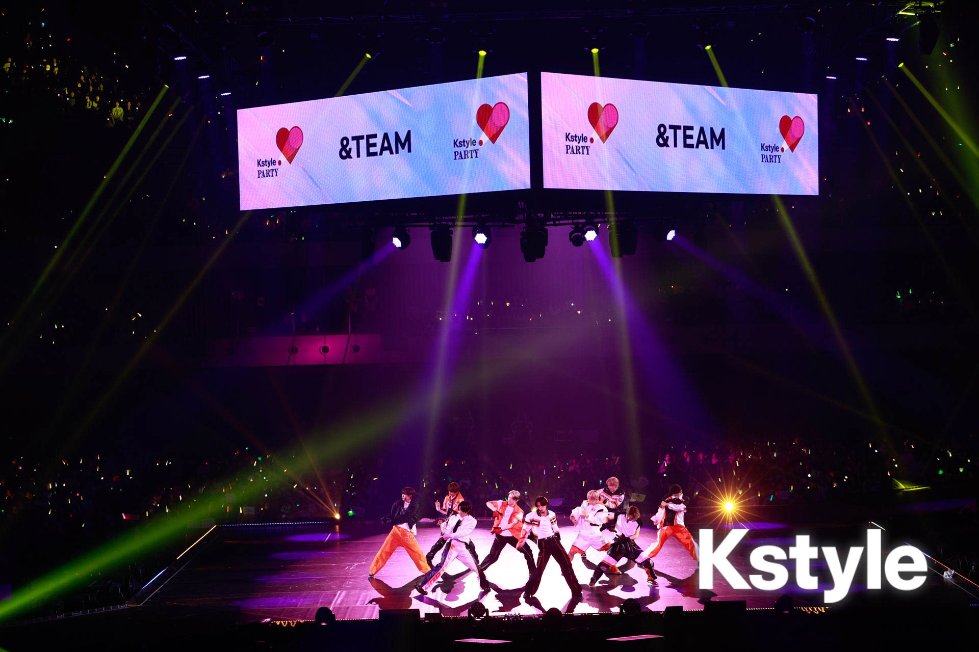 【PHOTO】&TEAM「Kstyle PARTY」1日目に登場！ステージ写真を公開 - Kstyle