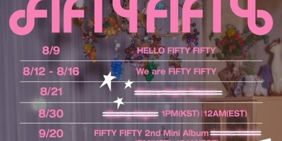 FIFTY FIFTY、9月20日にカムバック決定！ロードマップイメージを公開 - Kstyle