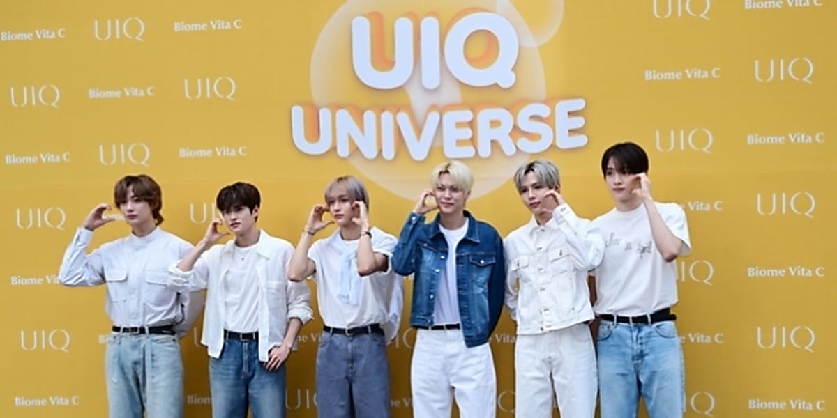 【PHOTO】RIIZE、コスメブランド「UIQ」のイベントに出席…爽やかなビジュアル（動画あり） - Kstyle