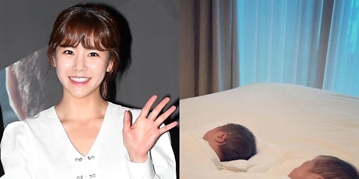 イ・ヨンドゥ、1ヶ月前に双子の女の子を出産…SNSで報告 - Kstyle