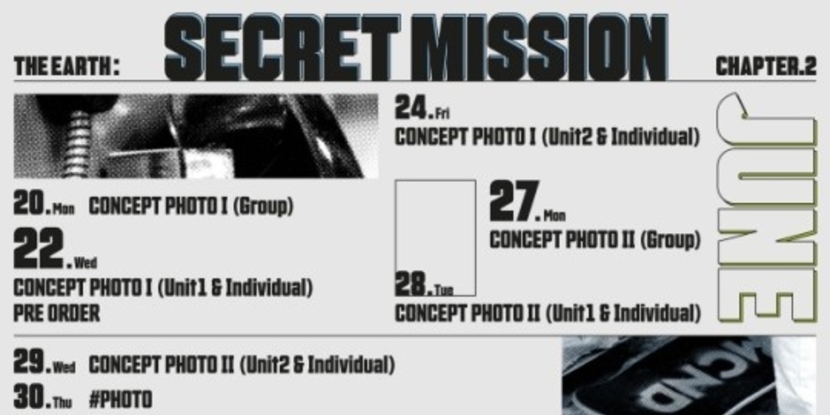 MCND、4thミニアルバム「THE EARTH：SECRET MISSION CHAPTER.2」カムバックスケジューラーを公開 - Kstyle