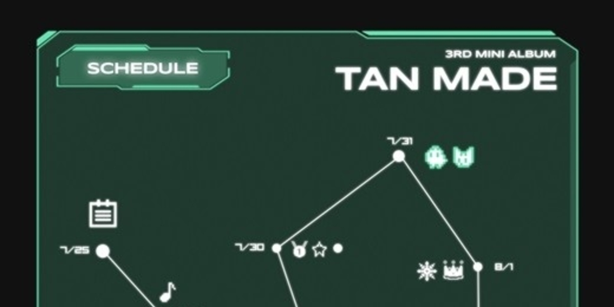 TAN、8月11日に3rdミニアルバム「TAN MADE[ ]」をリリース…カムバックまでのスケジュールを公開 - Kstyle