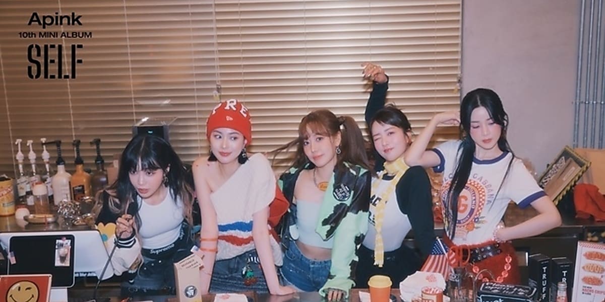 Apink、10thミニアルバム「SELF」集合コンセプトフォト第2弾を公開…個性的なスタイル - Kstyle