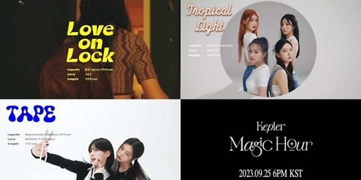Kep1er、5thミニアルバム「Magic Hour」ハイライトメドレー公開 - Kstyle